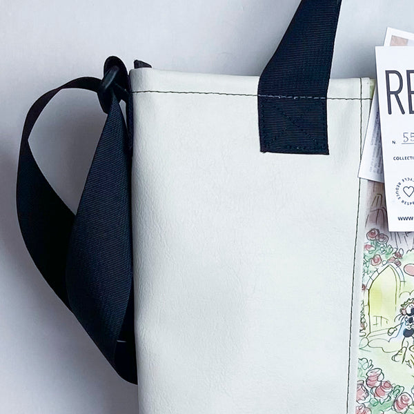 Borsa shopper moda da donna modello TRAC tracolla tasca esterna serie ...